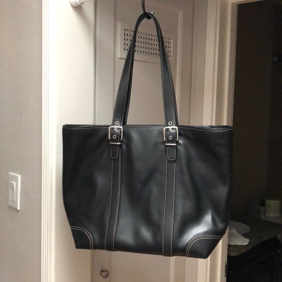 Coach | Bags | Coach Large Tote Purse In Black | Poshmark